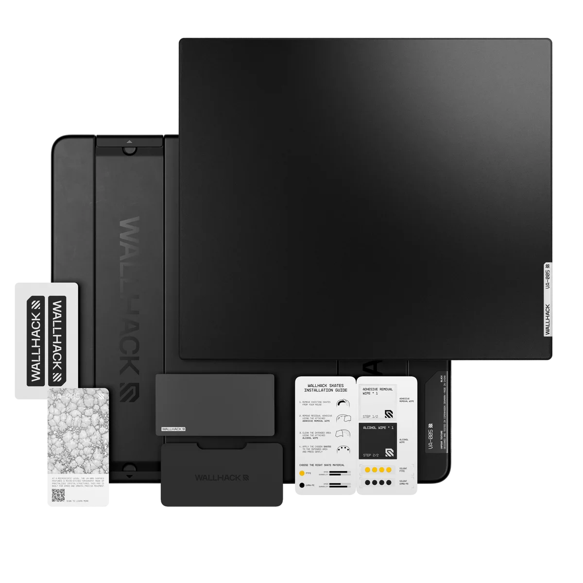 摩擦を科学したWALLHACKのガラスマウスパッドVA-005｜ベストカレンダー